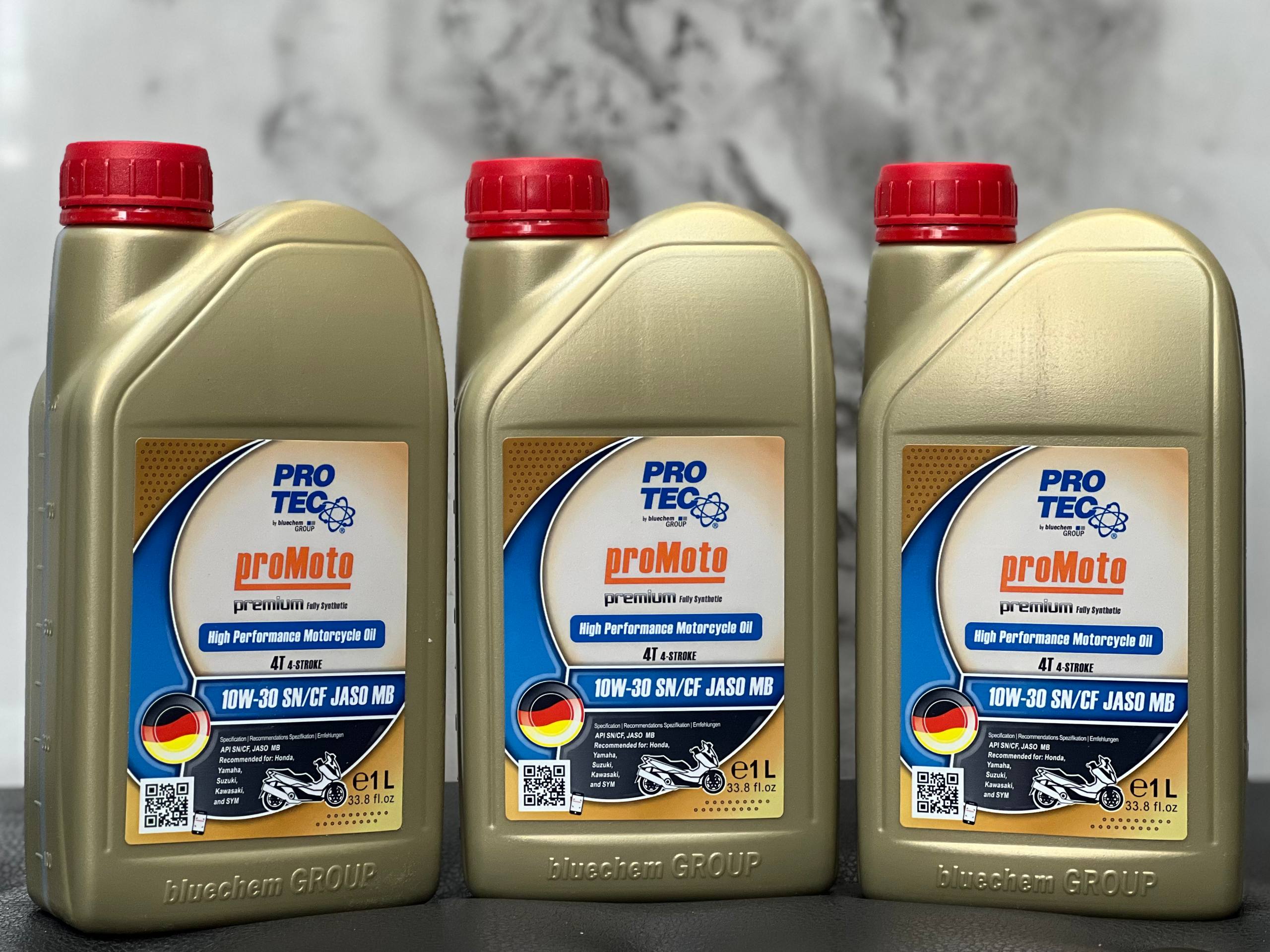 روغن موتور سیکلت پروتک PROTEC OIL / 10W30 SN